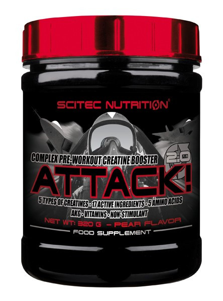 Attack! 2.0 (320g) - kreatin mátrix | Scitec Nutrition | A természetes ...